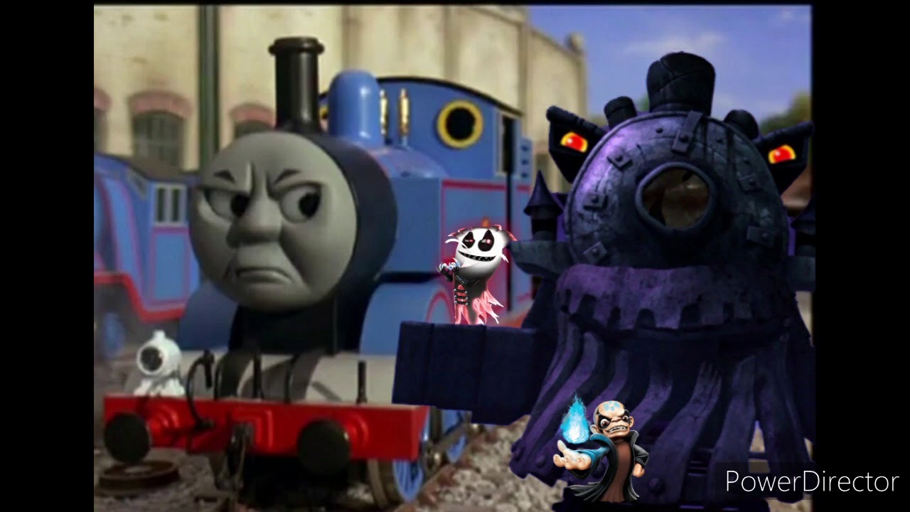 Thomas the Tank Engine encountering with Kaos, Betrayus and Berberus ...