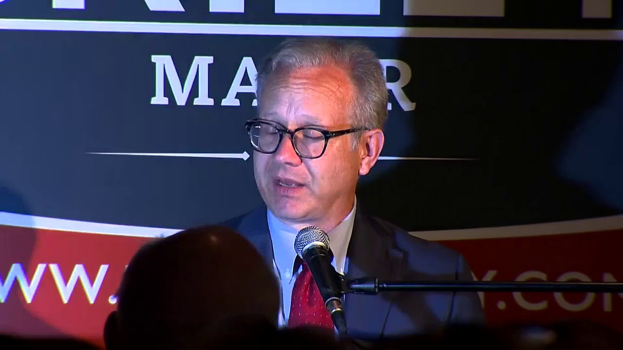 Mayor David Briley Gives His Victory Speech - YouTube