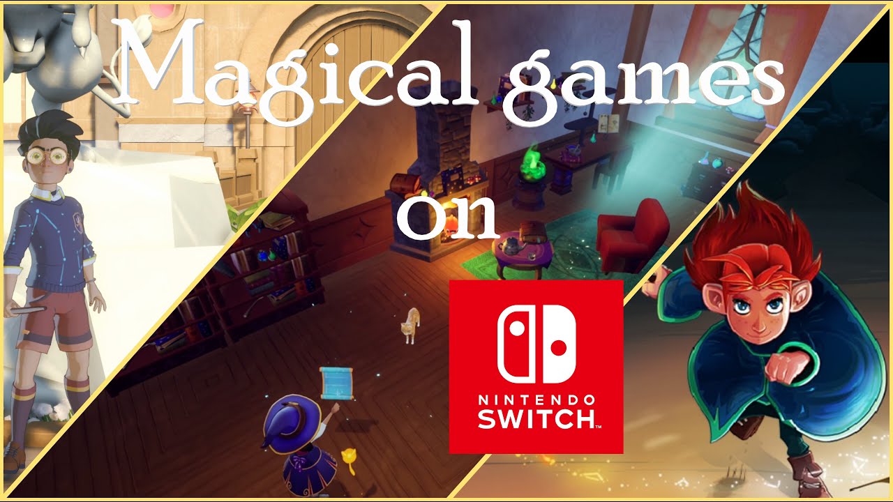 MAGICAL HARRY POTTER STYLE GAMES YOU CAN PLAY ON NINTENDO SWITCH - YouTube