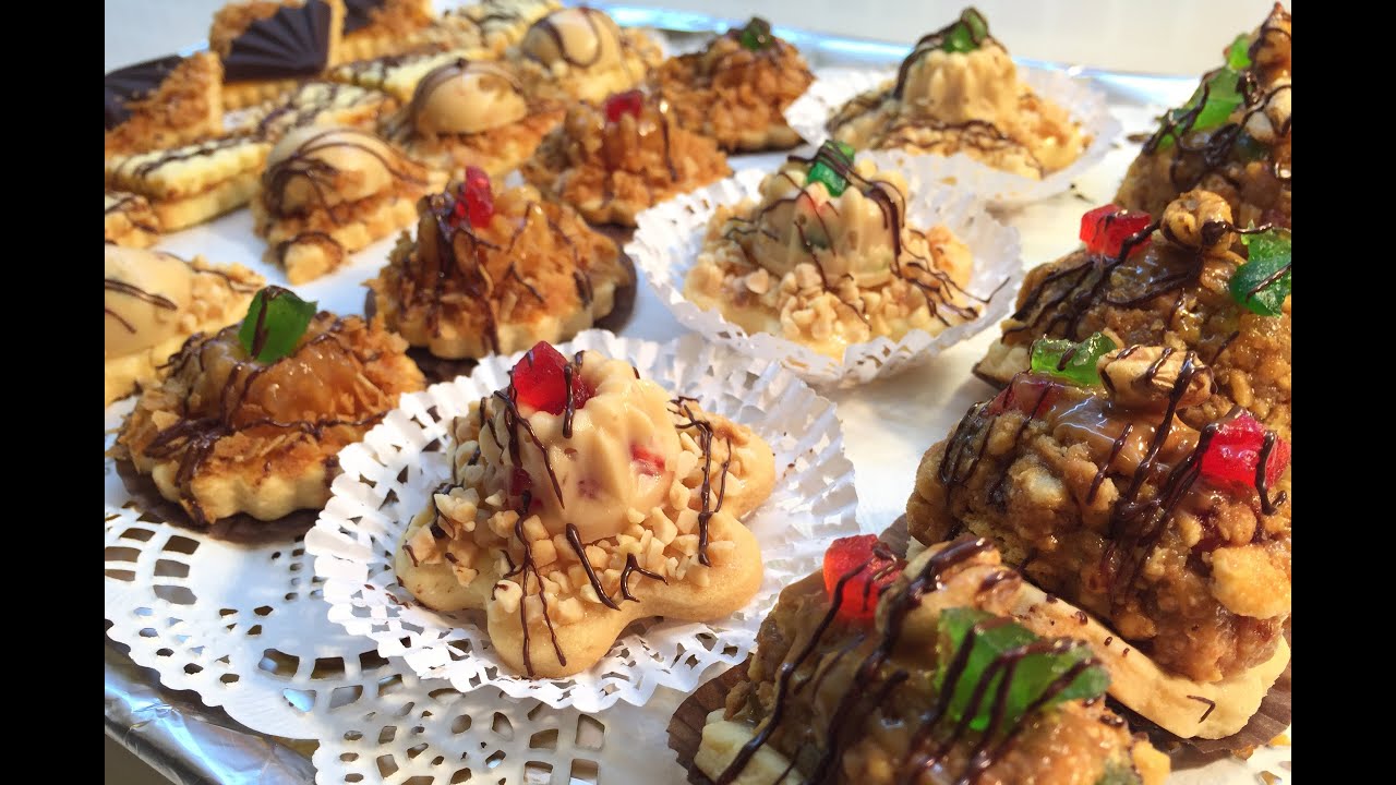 صابلي بريستيج بعجين واحد/حلويات العيد 2016 Plateau sablé prestige - YouTube