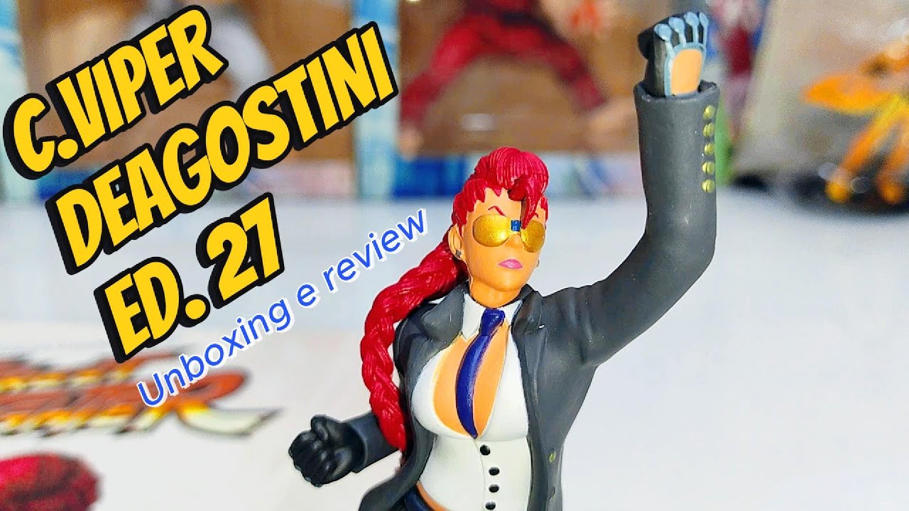 Unboxing + Review C.VIPER - Coleção Street Fighter - Planeta Deagostini ...