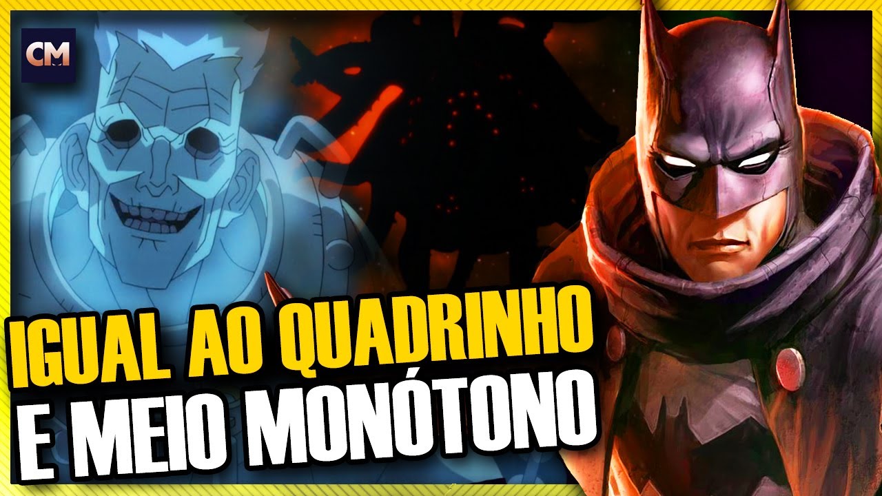 PARA OS FÃS DE LOVECRAFT | Batman The Doom That Came to Gotham / Sina ...