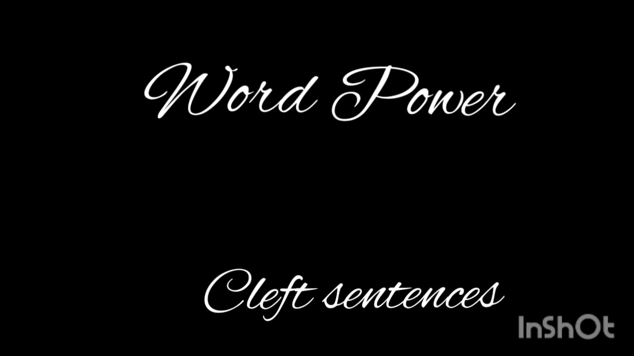 cleft-sentences-in-english-youtube