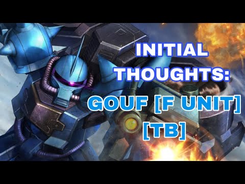 Gundam Battle Operation 2: Initial Thoughts on The Gouf [F Unit] [TB] ! - YouTube