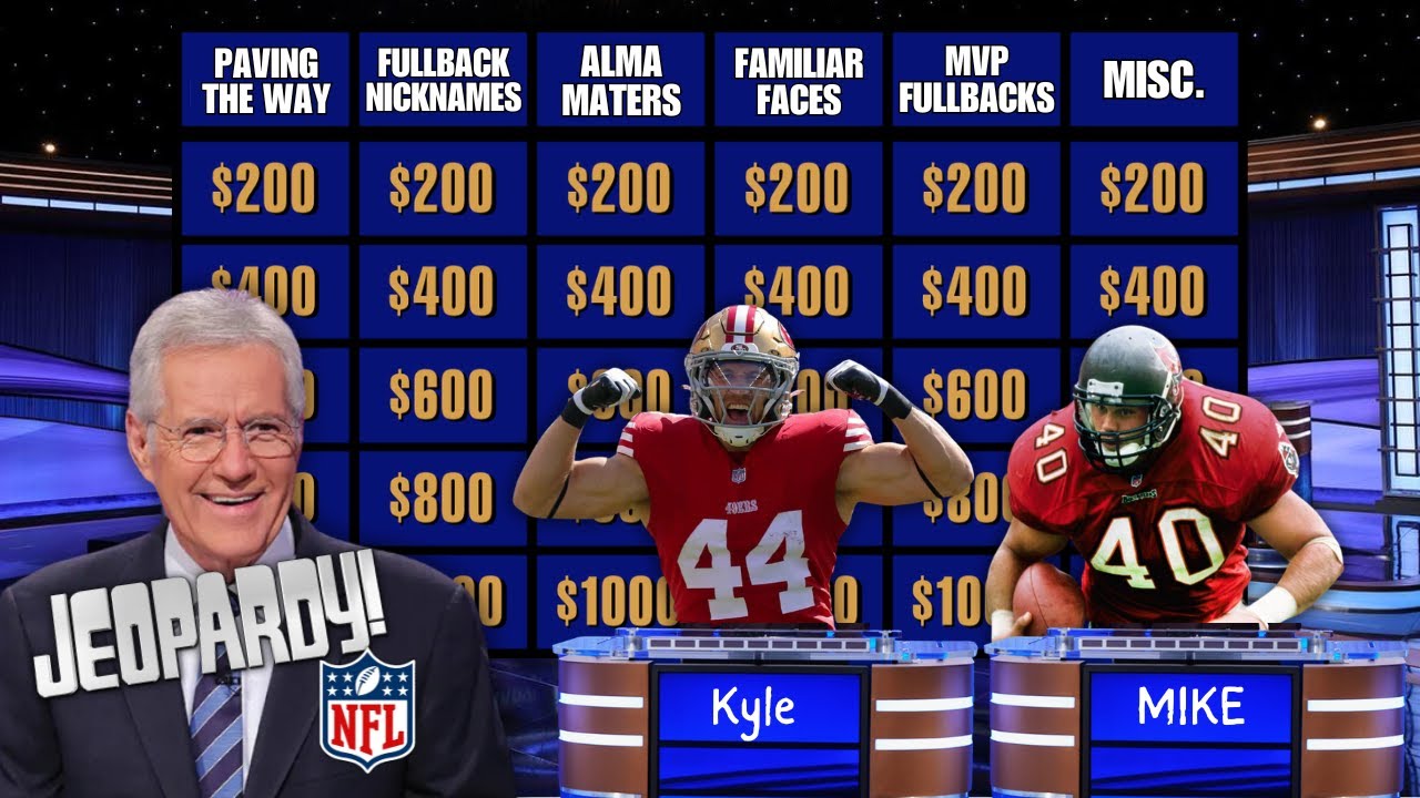Fullback Jeopardy Goes Down to the WIRE!! | NFL Jeopardy - YouTube