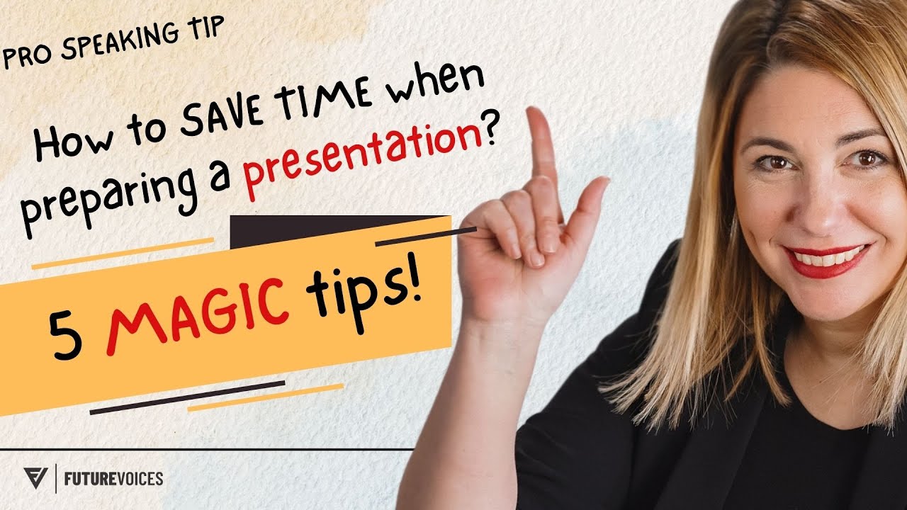 How to SAVE TIME when preparing a presentation? 5 MAGIC F tips - YouTube
