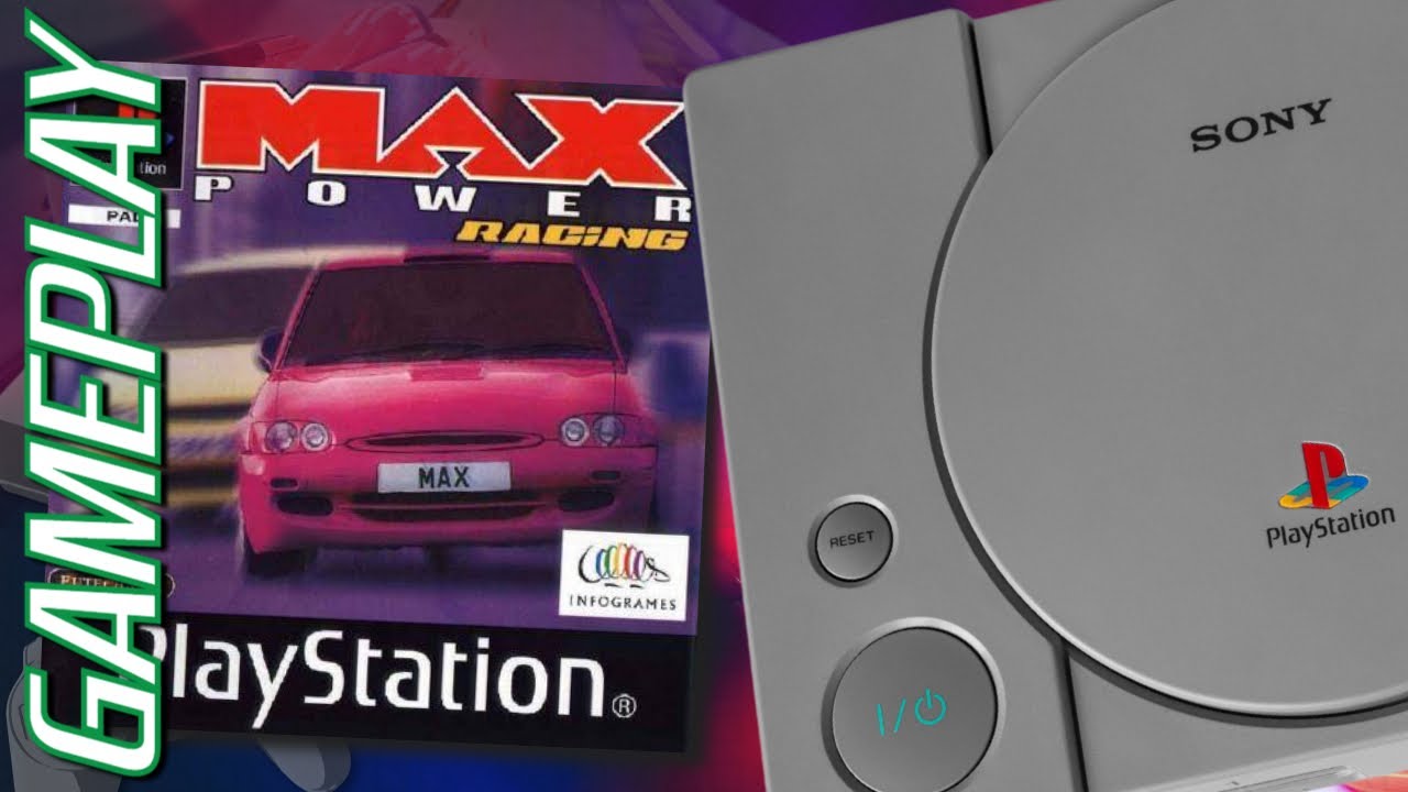 Max Power Racing PS1 HD Gameplay 60fps Duckstation - YouTube