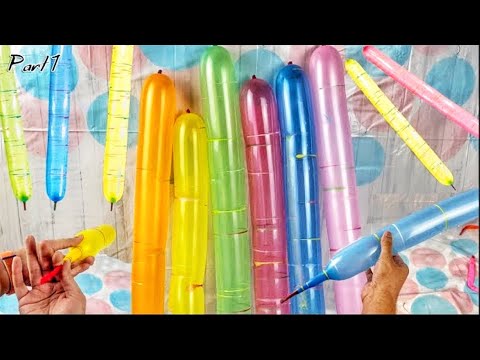 Fun Happy Birthday Balloon Popping - Lots of Balloons - Rocket Balloon ...