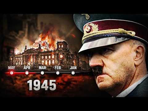 A QUEDA Completa do TERCEIRO REICH — Dia a Dia | Documentário em CORES MÁXIMAS