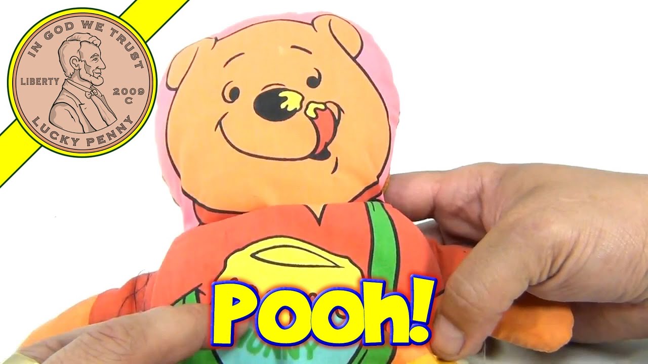 Vintage Winnie The Pooh Changeable Body Plush Toy - YouTube
