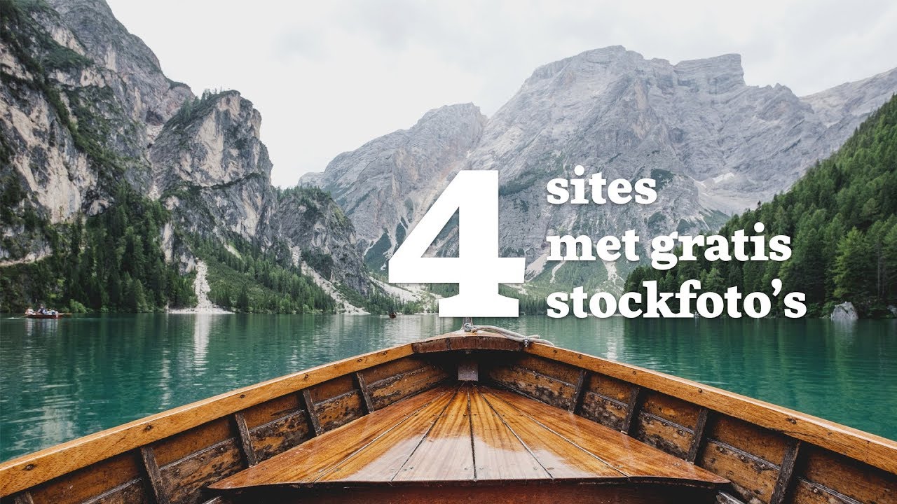 4 Beste sites met GRATIS stockfoto's - YouTube