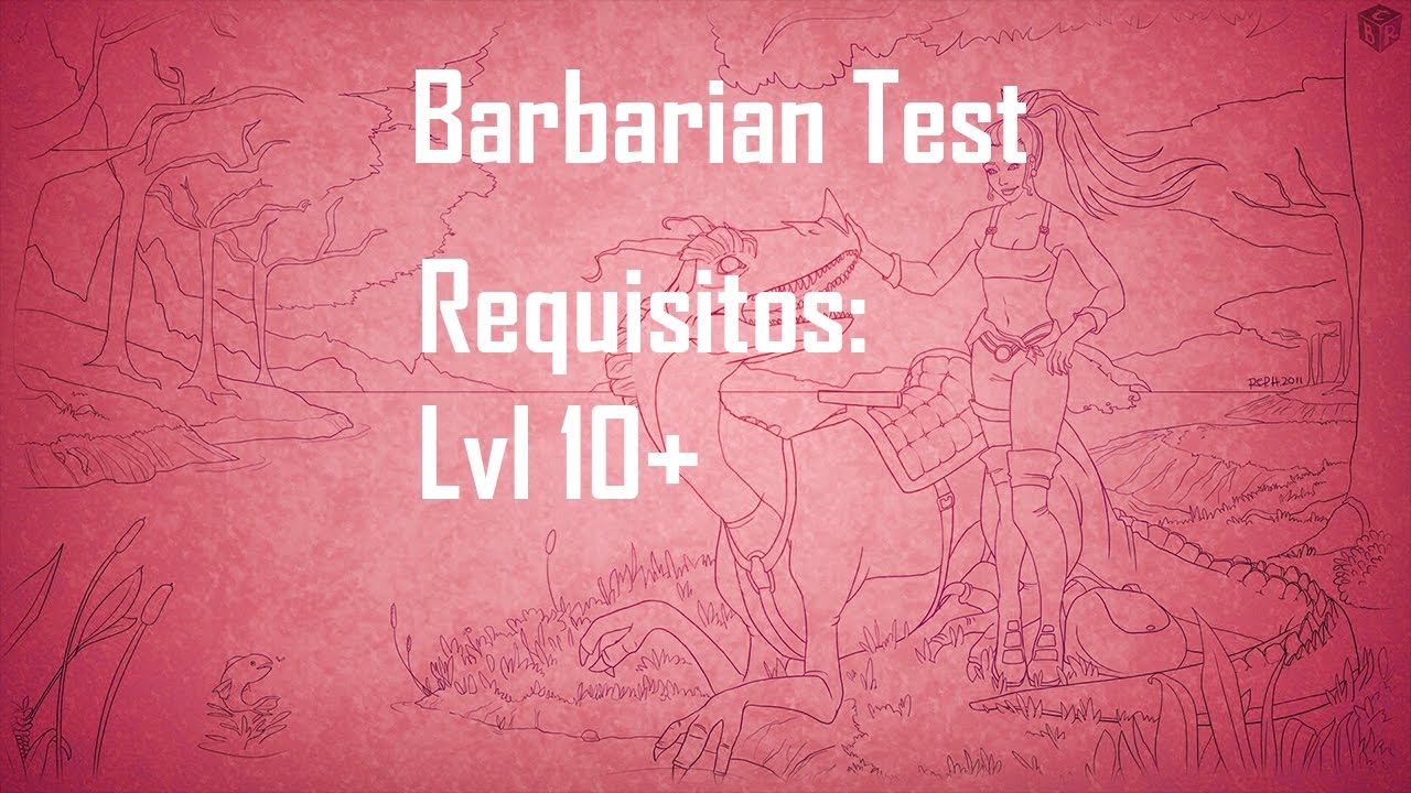 BARBARIAN TEST ¿Cómo ser residente de Svargrond? | Tibia - YouTube