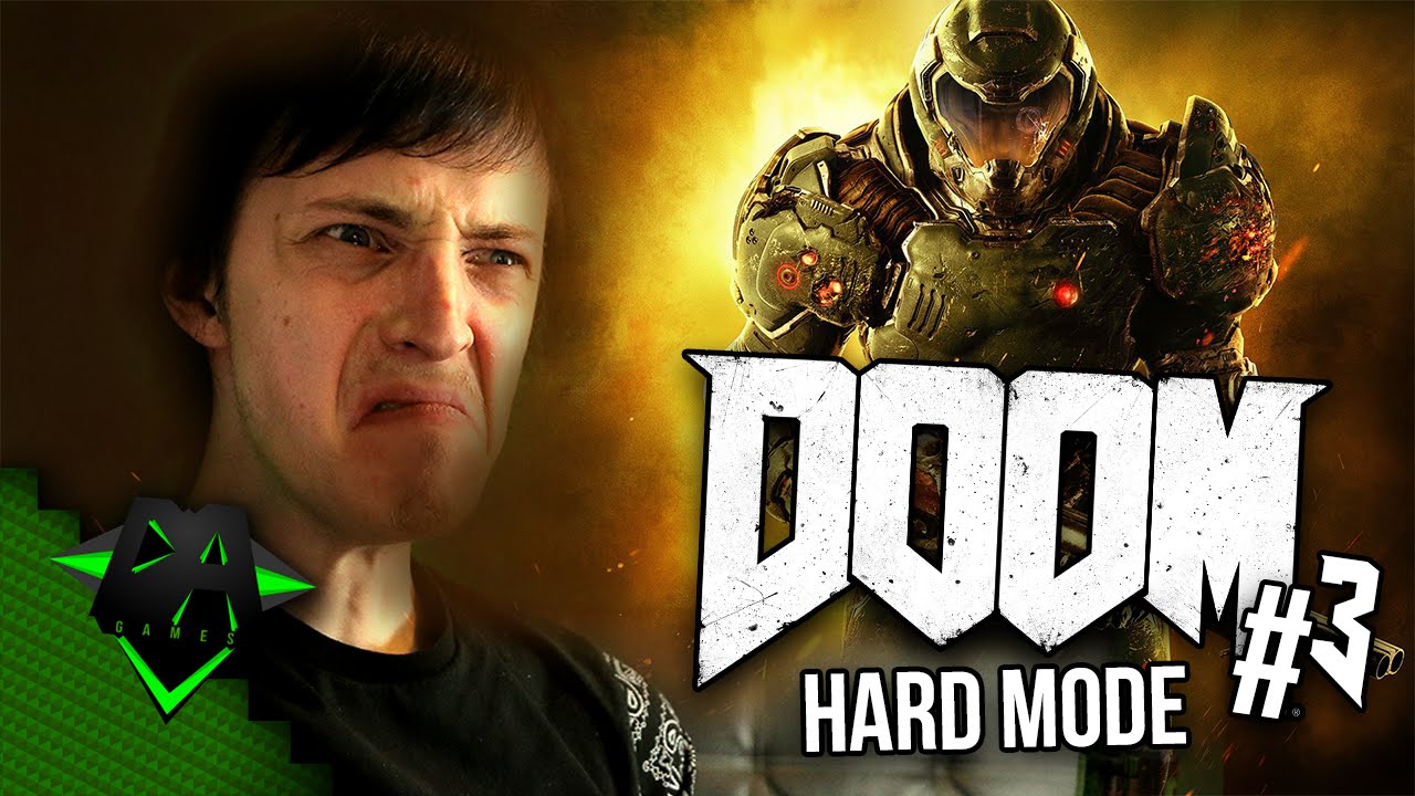 EVIL POWER! DOOM (HARD MODE) PART 3 - DAGames - YouTube