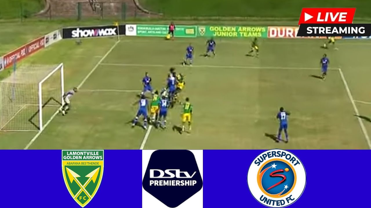 🔴LIVE:Lamontville Arrows vs SuperSport United | Dstv Premiership 2023 ...