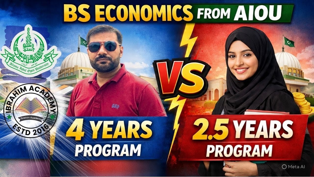 AIOU BS Economics (Complete Guide & Course Codes) | Which Program Is ...