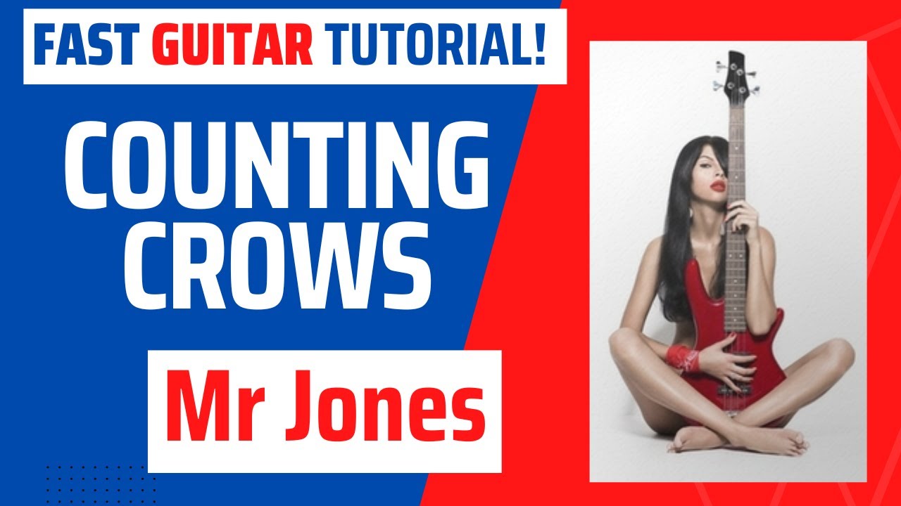 Counting Crows - 'Mr Jones' - Learn this classic 90s acoustic guitar ...