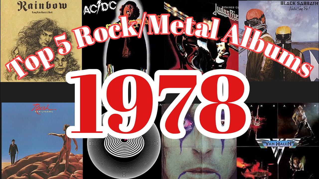 Top 5 Rock/Metal Albums of 1978 - YouTube
