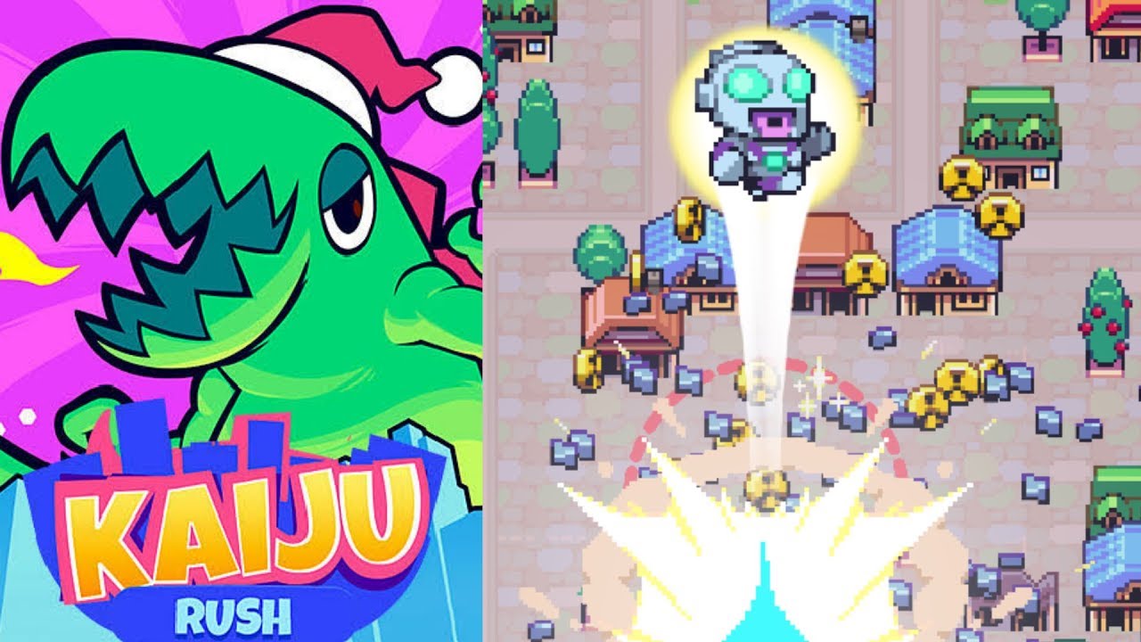 Kaiju Rush (By Lucky Kat Studios) iOS/Android Gameplay Video - YouTube