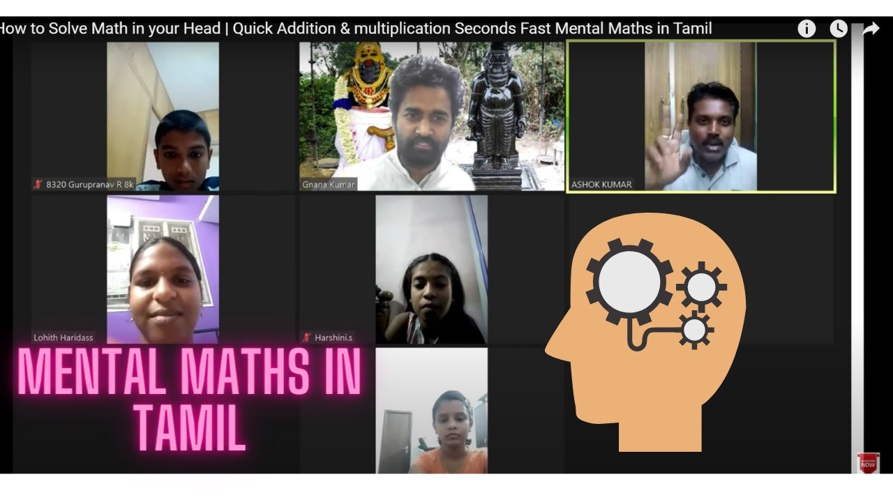 How to Solve Math in your Head | Addition & multiplication Mental Maths ...