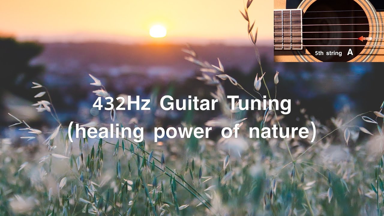 【Guitar Tuner 432hz】432hzギターチューニング用動画 - YouTube