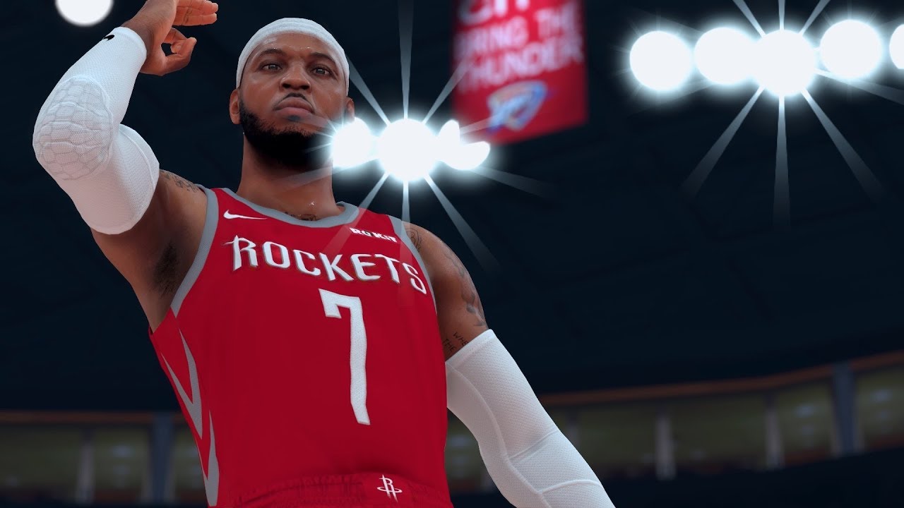 Melo Helps OKC Win | NBA 2K19 - YouTube
