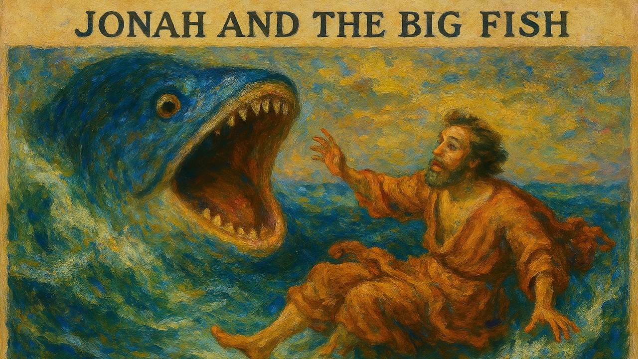 Jonah and the Big Fish – A Video To Fall Asleep To 🐋🌙 - YouTube