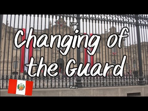 Impressive Changing of the Guard in Lima, Peru | Full Ceremony at ...