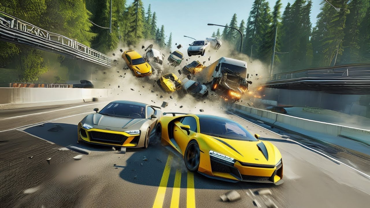Brutal High-Speed Crashes – Total Car Mayhem Compilation! - YouTube