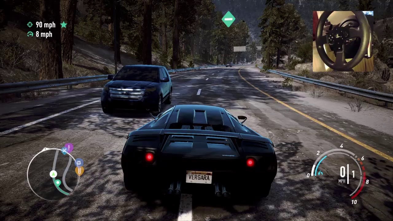 NFS payback ( Logitech wheel ) - YouTube