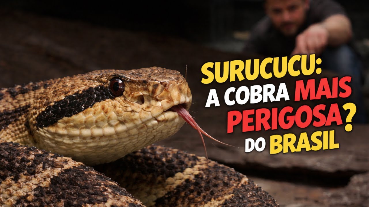 SURUCUCU PICO DE JACA, A RAINHA DA MATA ATLANTICA!!! #snake #viper # ...