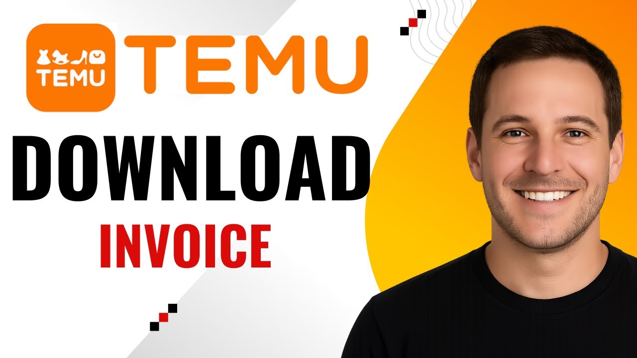 How to download or print a Temu invoice - YouTube