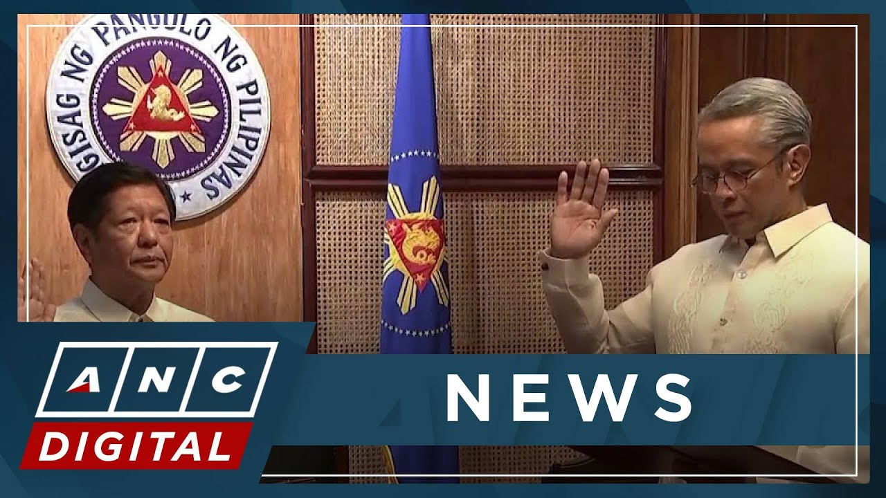 WATCH: Jonvic Remulla takes oath as DILG Chief | ANC - YouTube