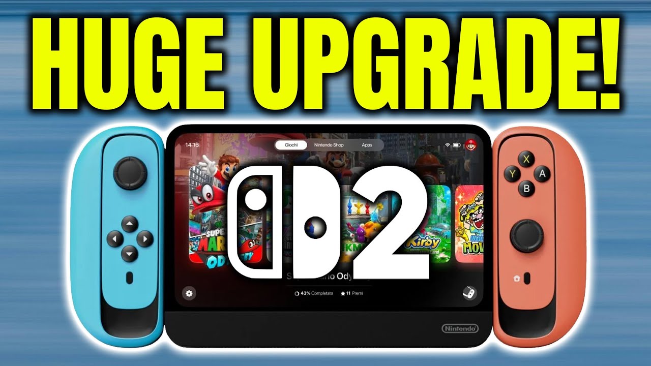 HUGE Nintendo Switch 2 UPGRADE Discovered! - YouTube
