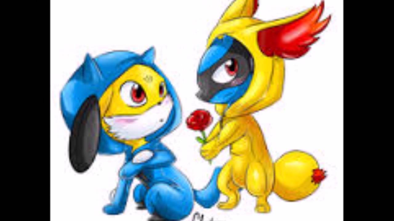 Pokemon Fennekin y Riolu el primer dia sin ti - YouTube