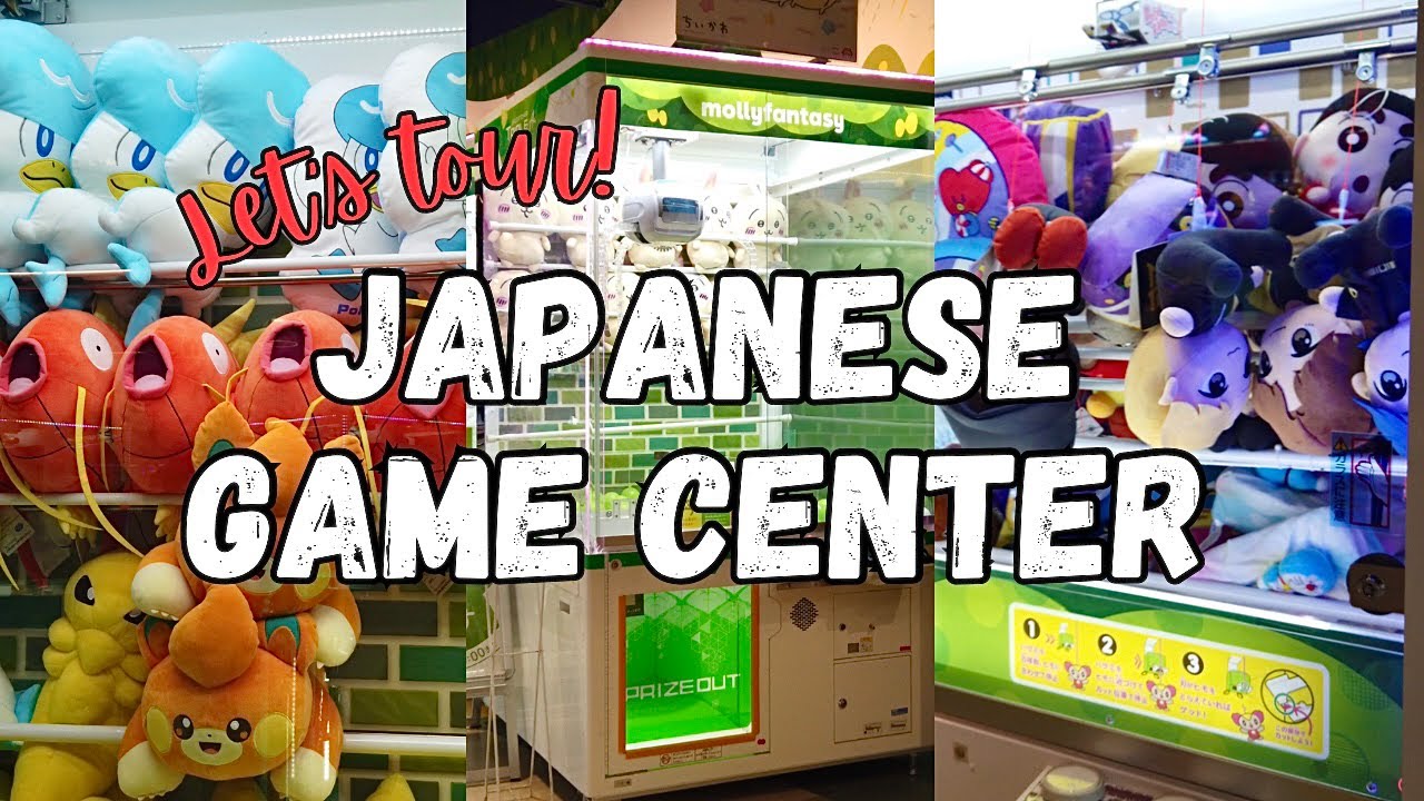 LIVING IN JAPAN 012 | Japanese Game Center | Japan Arcade - YouTube