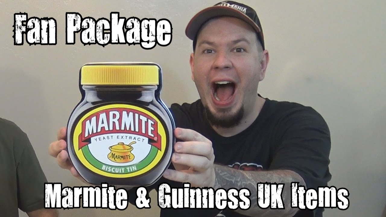 Fan Package - Marmite & Guinness UK Items - YouTube