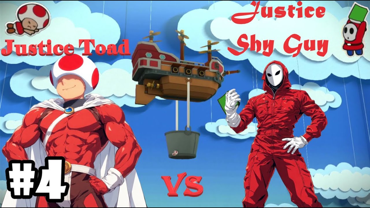 JUSTICE TOAD and JUSTICE SHY GUY^voice acting Ep 4 (Cherry Lake) Paper ...