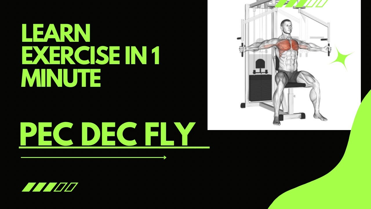 How To Do Pec Dec Fly or Butter fly - YouTube