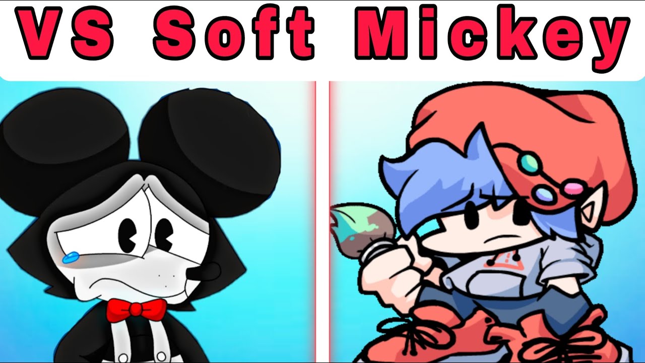 Friday Night Funkin VS Soft Mickey Mouse (FNF Mod Hard) - YouTube