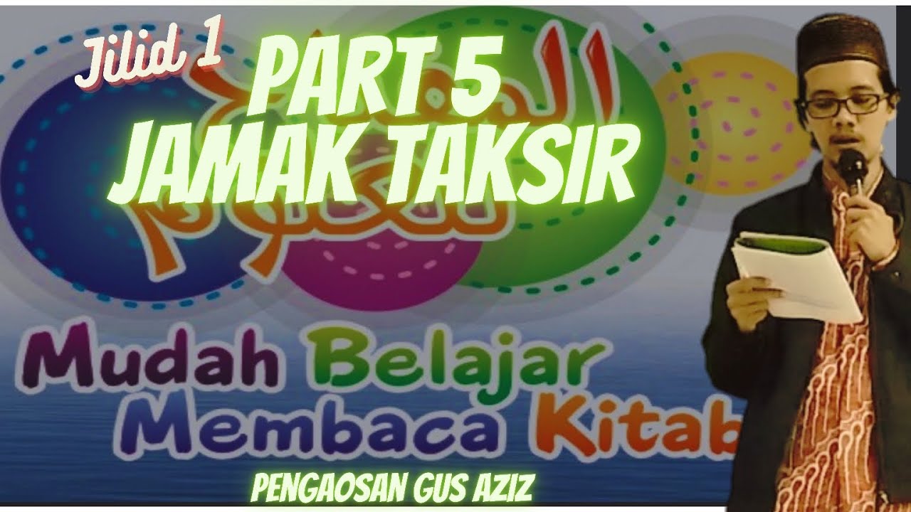 Isim jamak taksir @almiftahsidogiriofficial @Musaehi_Channel - YouTube