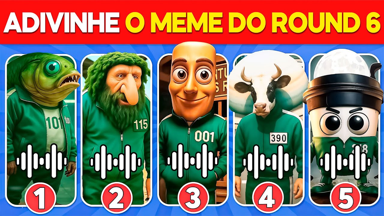 Adivinhe o BRAINROT ESPECIAL ROUND 6 🤯Brainrot Memes😀Trippi Tropp🦐La ...
