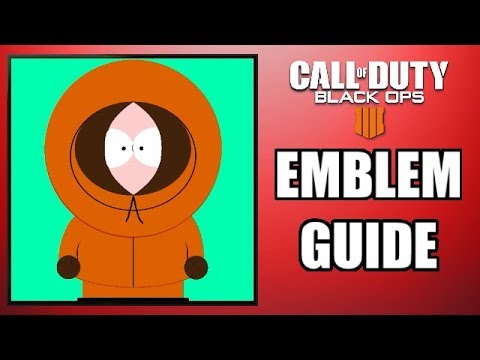 COD: Black Ops 4 - KENNY! - Easy Emblem Guide (South Park!) - YouTube