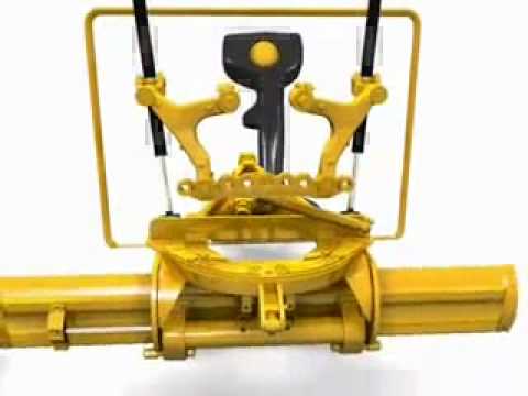 Caterpillar Grader 3D Animation CAT Grader Excavator.avi - YouTube