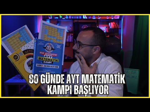 80 GÜNDE AYT MATEMATİK KAMPI BAŞLIYOR... En İyisi İle Hazırlan! 2024