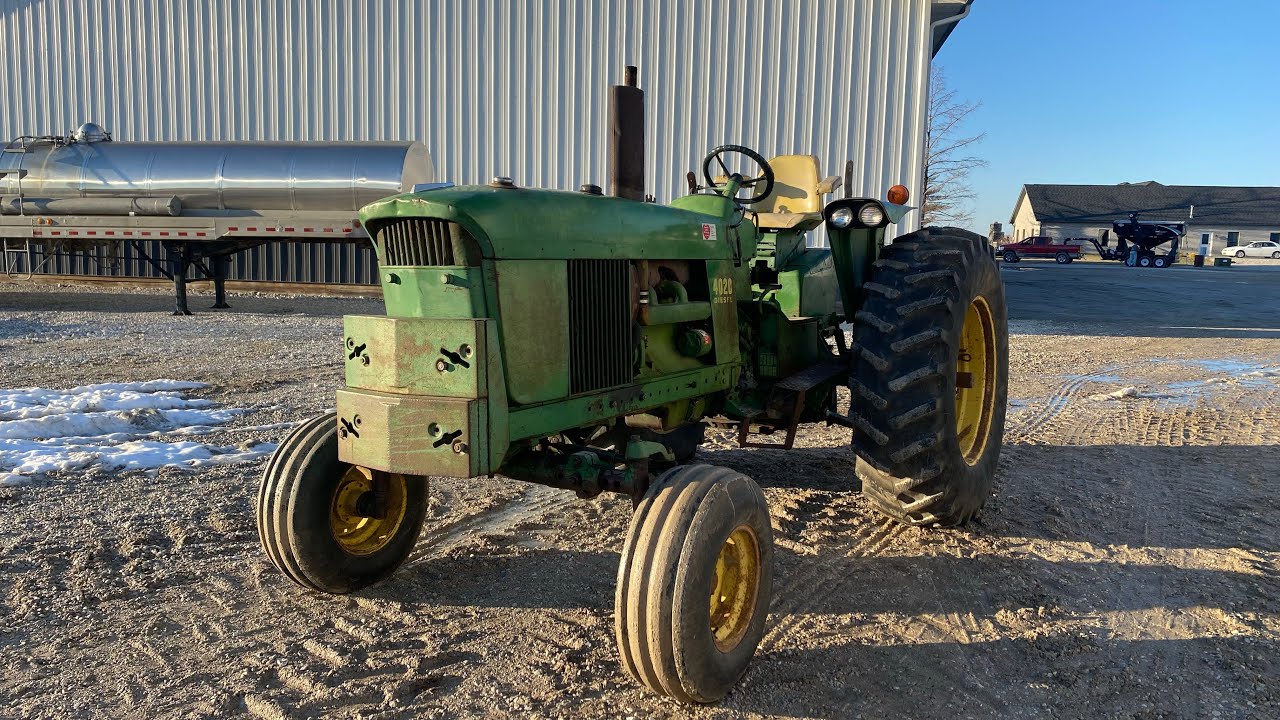 Getting the 4020 ready for field work - YouTube