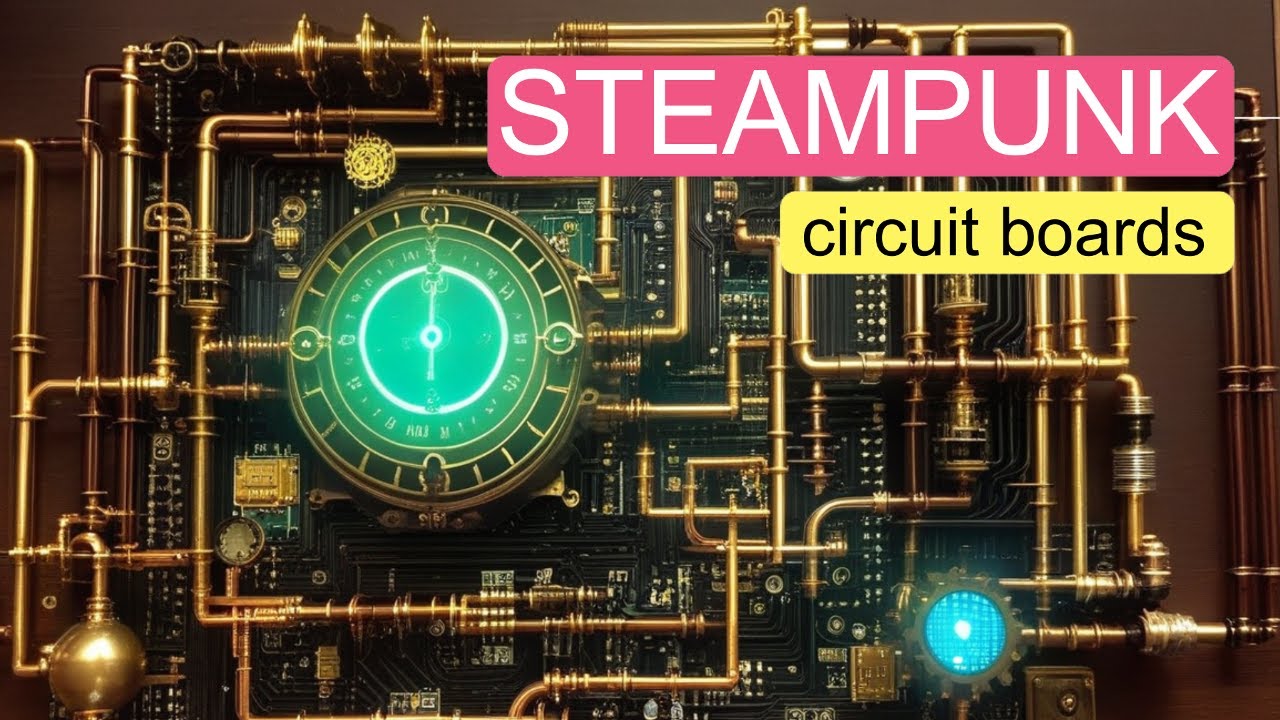 Fascinating Steampunk Circuit Boards - YouTube