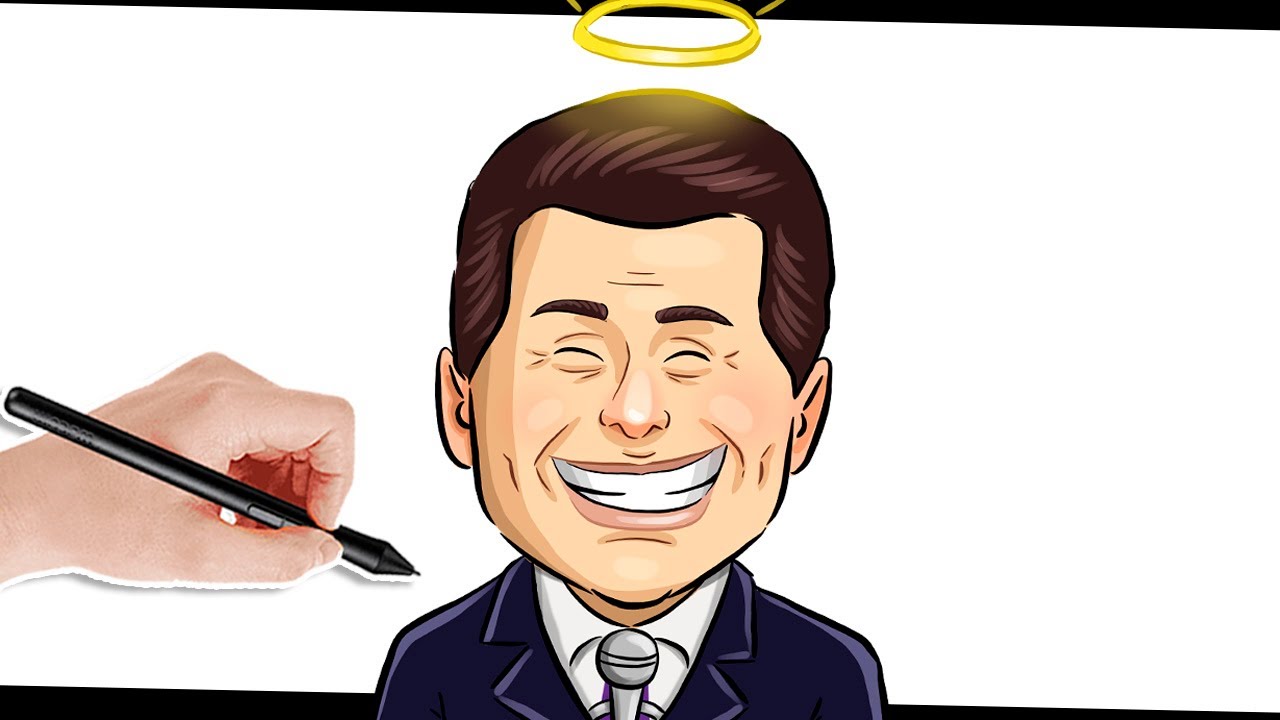 Desenhando o Silvio Santos - Homenagem - YouTube