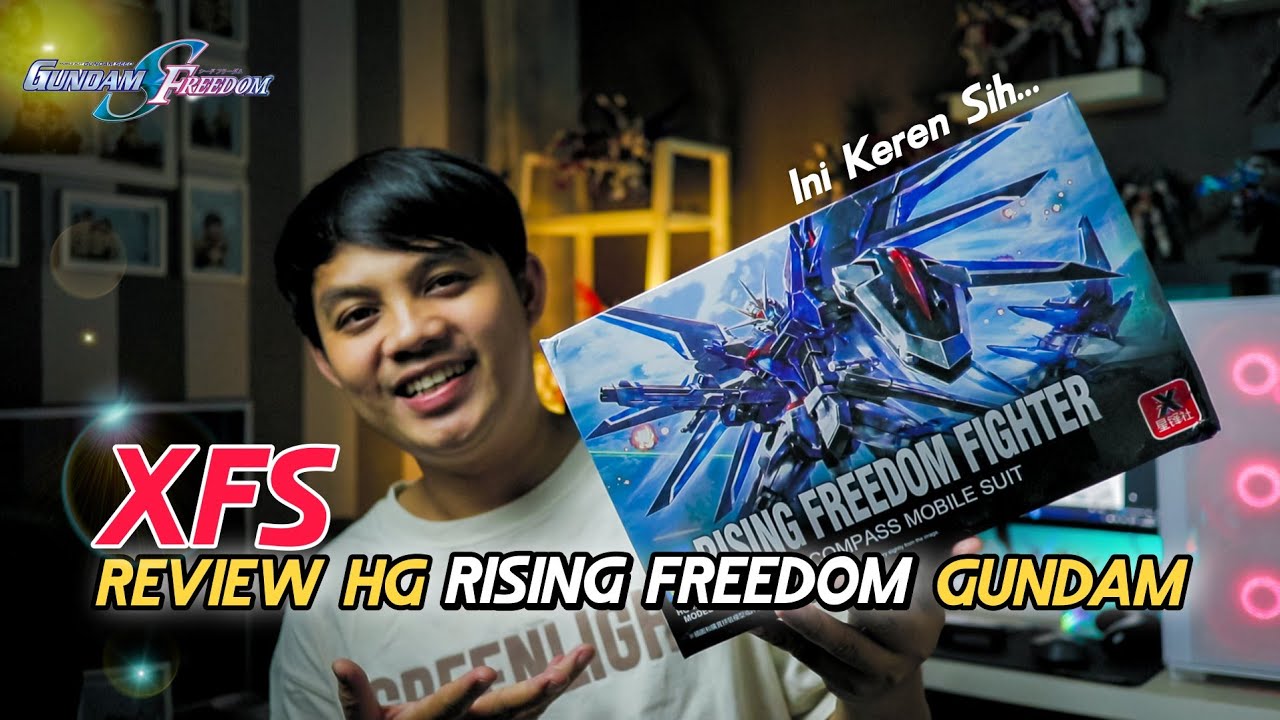 Review Xfs Rising Freedom Gundam | Bootleg Paling Bagus Saat Ini - YouTube