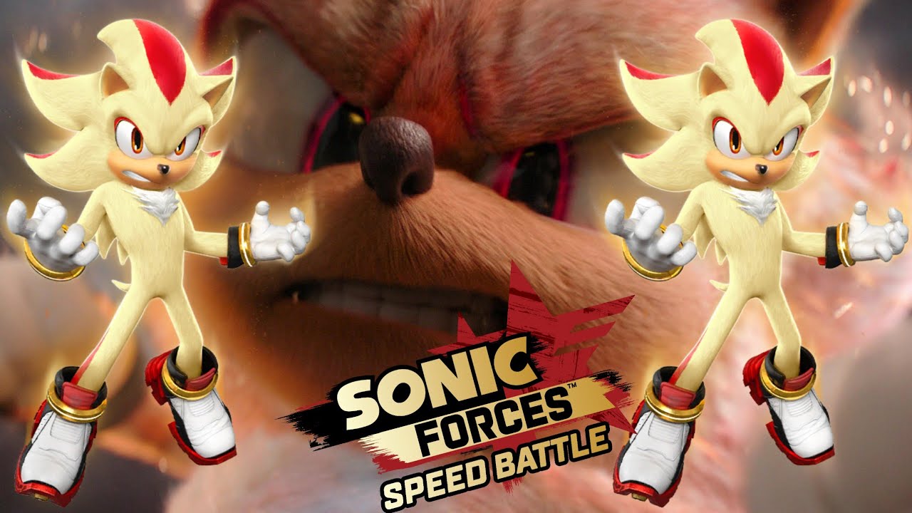 Movie Super Shadow Level 9 - Sonic Forces Speed Battles - YouTube