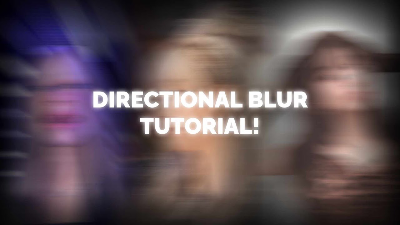 Directional Blur Transition Tutorial (Alight Motion) - YouTube